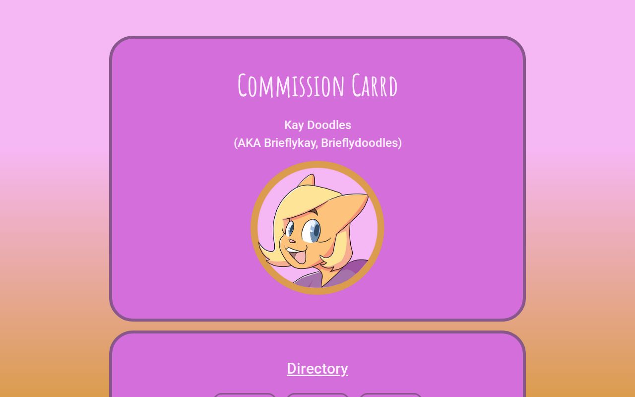 Commissions - Kay Doodles